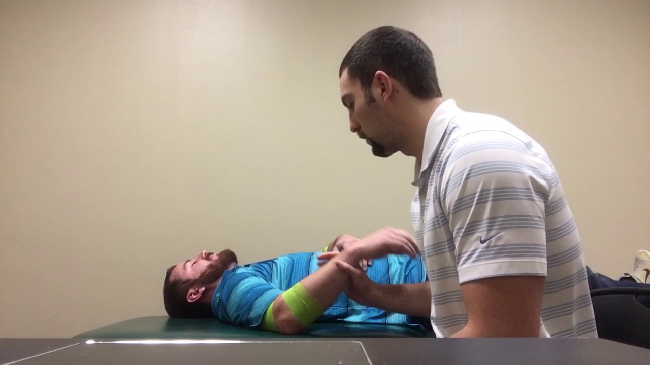 Rhythmic stabilization elbow