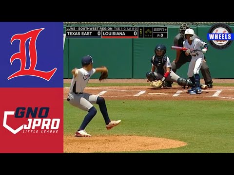Texas East vs Louisiana | LLWS Southwest Regional Winners Bracket | 2024 LLWS Highlights