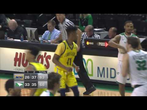 Game Recap: Northern Arizona at UND men’s college basketball 1-5-17