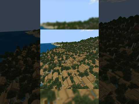 is the big village seed real? #seeds #minecraft #minecraftseeds