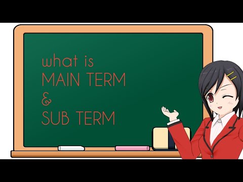 what is main term and subterm in medical coding #medicalcodingintamil #medicalcoding