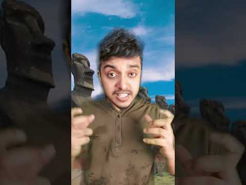 Sigma GiGACHAD Moai statues🗿 | The MYSTERY of Easter Island