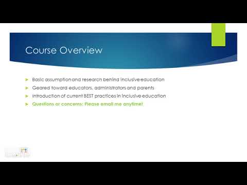 Introduction to Inclusive Education