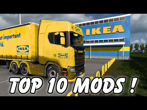 Euro Truck Simulator 2 - 10 MODS INCONTOURNABLES à avoir en 2025 | Meilleurs mods ETS2