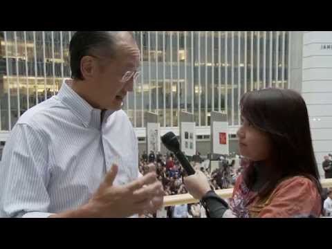 PabsyLive : Jim Yong Kim croit au pouvoir de la jeunesse
