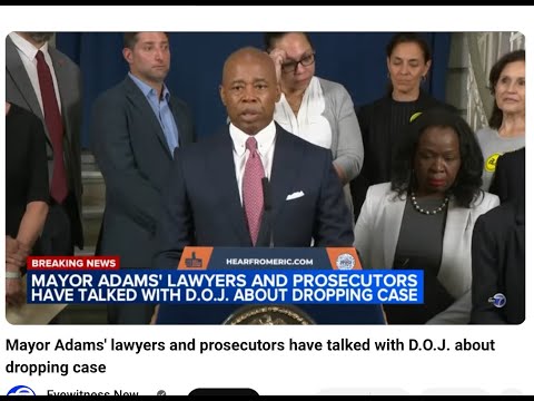 Mayor Adams Lawyers in Talks With D.O.J to Drop Charges
