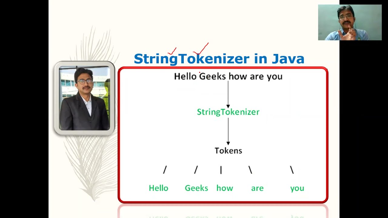 String Tokenizer class