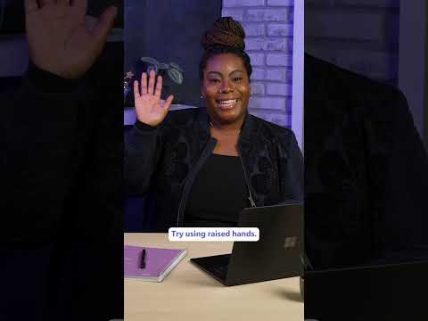 Raise your hand in Microsoft Teams meetings