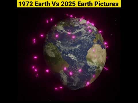 1972 Earth Vs 2025 Earth Pictures