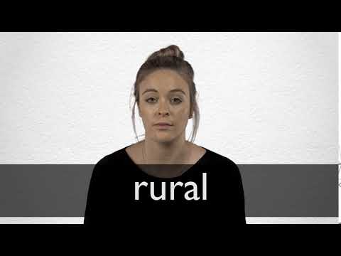 RURAL Synonyms | Collins English Thesaurus