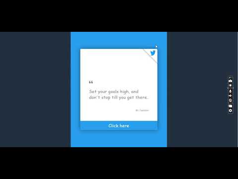 Random Quote Generator- Twitter Api