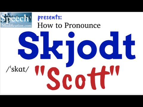 How to Pronounce Simon Skjodt