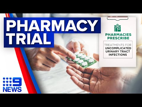 Women to obtain pharmacy prescriptions for UTIs without GP | 9 News Australia