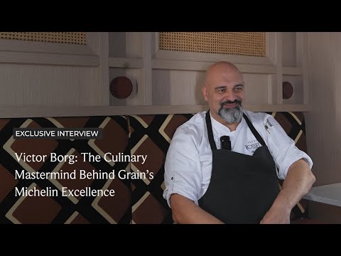 Victor Borg: The Culinary Mastermind Behind Grain’s Michelin Excellence