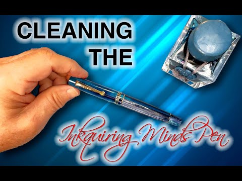 Inkquiring Minds Workbench Ep 23 - Cleaning the Shimmering Ink OUT!
