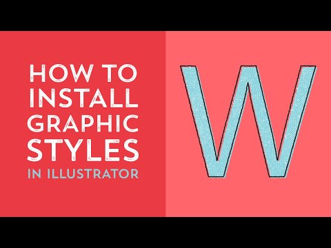 How to Install Graphic Styles in Illustrator