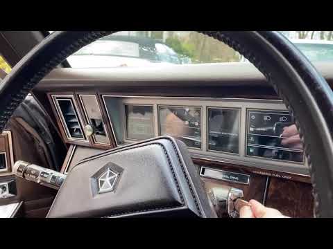 1984 Talking Car! Chrysler LeBaron Convertible, December 12, 2020