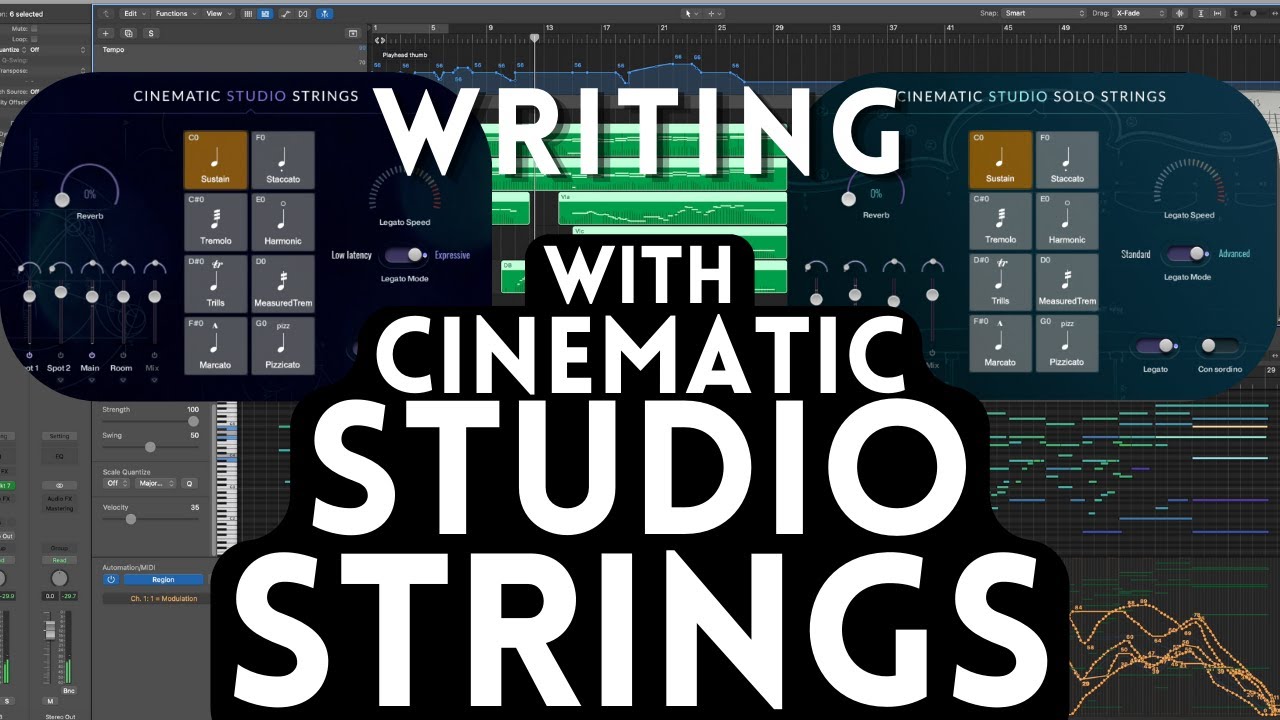 Orchestrating a Melody in 3 Unique Ways with Cinematic Studio Strings & Solo Strings!