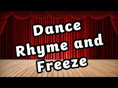 Dance, Rhyme and Freeze Challenge for Kids! | Rhyming Words for Kids | Twinkl Kids Tv