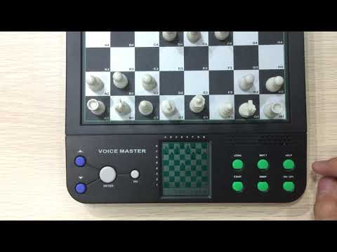 How to Play the Electronic Chess Computer Game step by step in self-study