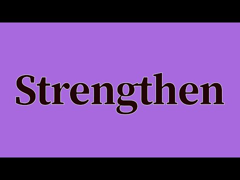 Strengthen Pronunciation and Meaning