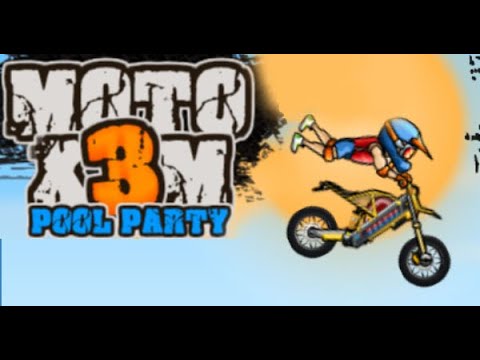 Moto X3M 5: Pool Party Full Gameplay Walkthrough