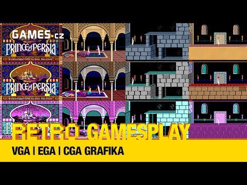 Retro GamesPlay – CGA, EGA a VGA hry