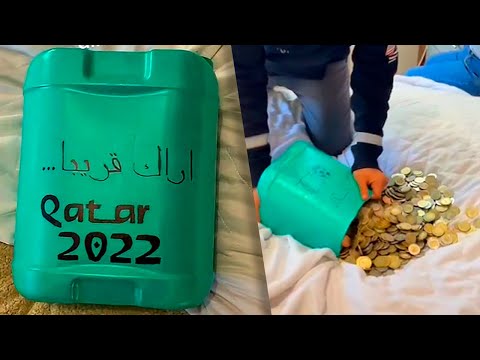 ¡Se va al mundial! Joven ahorra 32 mil 220 pesos para su viaje a Qatar 2022. #shortvideo