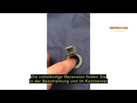 Produktbewertung: Luxtude Aufblasbares Kissen Reise, Ultralight Camping Kissen, Ergonomisches Kopfki