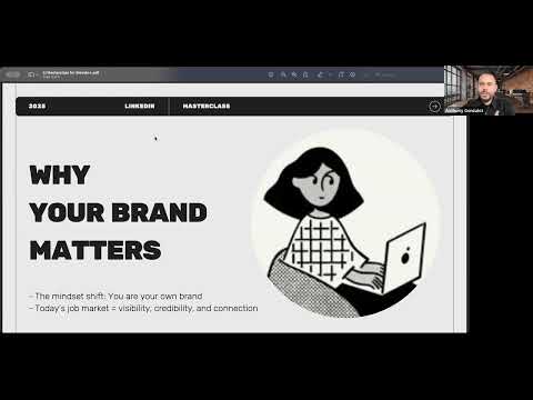 Mastering LinkedIn for Success, and Elevate+ Masterclass with Anthony Gonzalez.