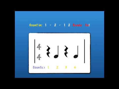 Rhythm-Lesson 1 (quarter notes and rests)