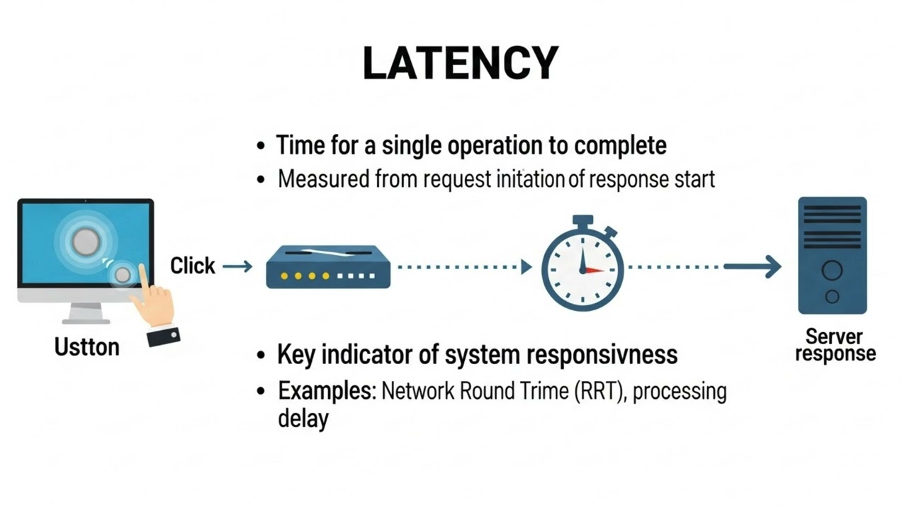 Latency vs. Throughput Explained in 5 Minutes | Key System Design Concept