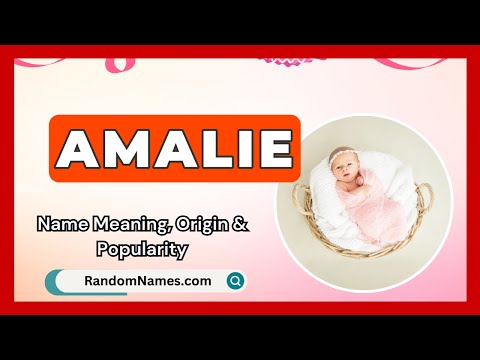 Amalie - Baby Girl Name Meaning, Origin & Popularity - RandomNames.com