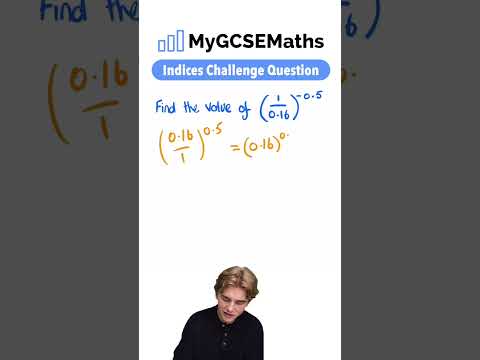 Indices Challenge Question| GCSE Maths 2025