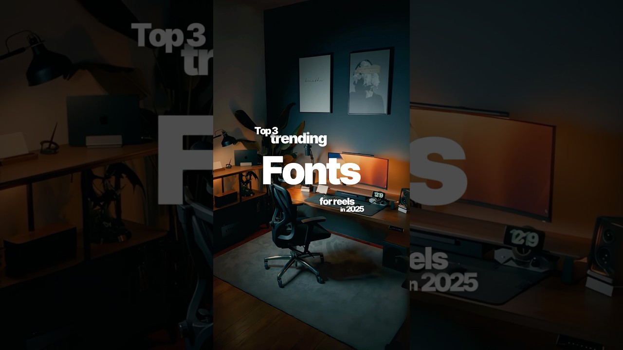 Best trending fonts for content creation in 2025 #fonts #contentcreation