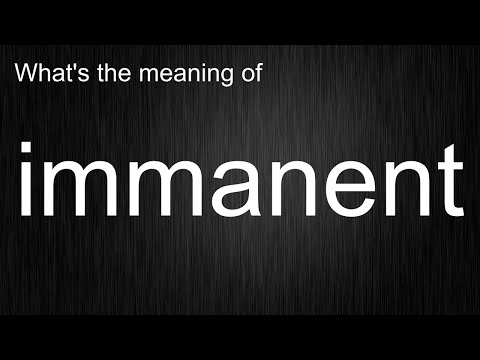 No Sweat English Pronunciation! immanent Word Usage and Pronunciation Lesson Overview!