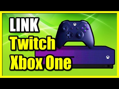 How to LINK & Sign into TWITCH on Xbox One (Easy Tutorial)
