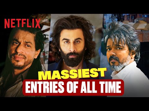 5 Entry Scenes That BROKE The Internet🔥Ft.Vijay, Vicky Kaushal, Prabhas & More | Netflix India