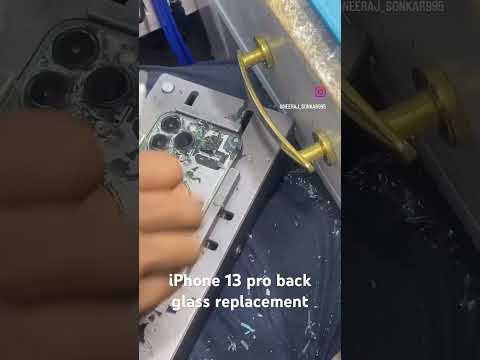 iPhone 13 pro back glass replacement…