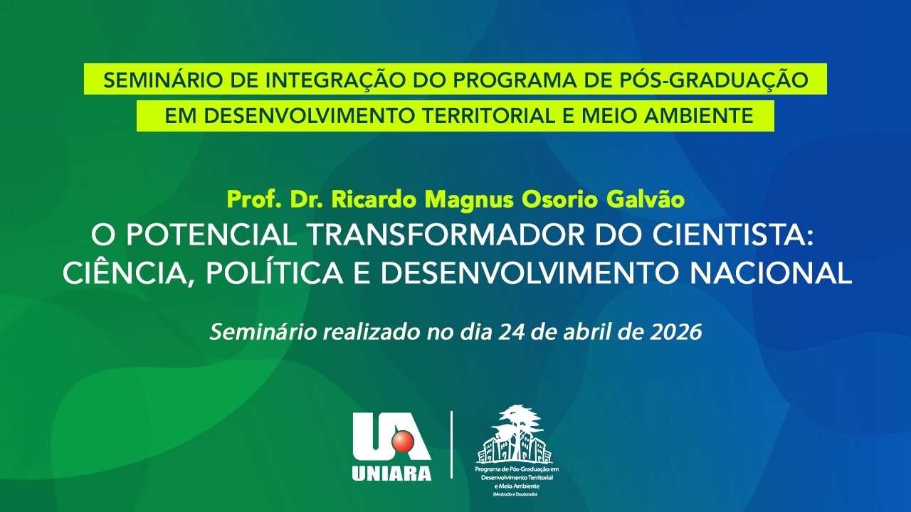 SEMINÁRIOS DE INTEGRAÇÃO   Abril 2026