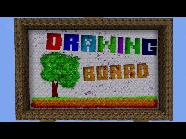 Drawing board Minecraft Map