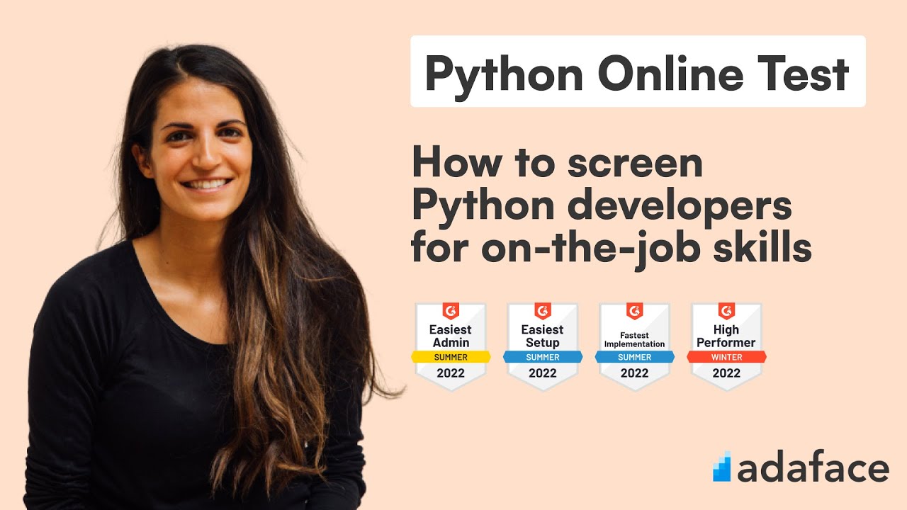 How to screen and hire the best Python developers with the Adaface