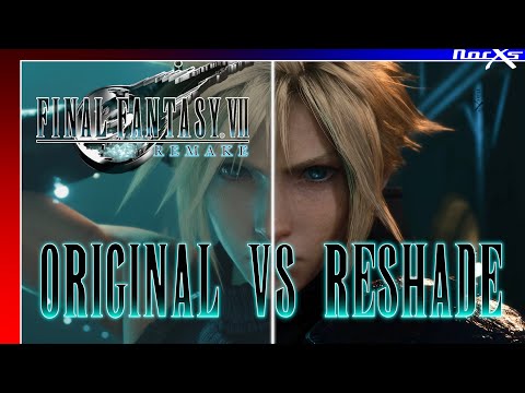 Final Fantasy 7 Remake Intergrade Original vs Reshade Graphics ...