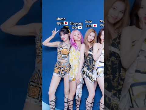 TWICE MEMBERS NATIONALITY ✨💕 #twice #shorts #nayeon