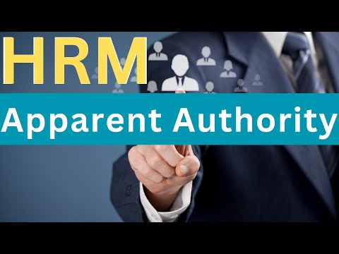 Apparent Authority in Human Resources Management