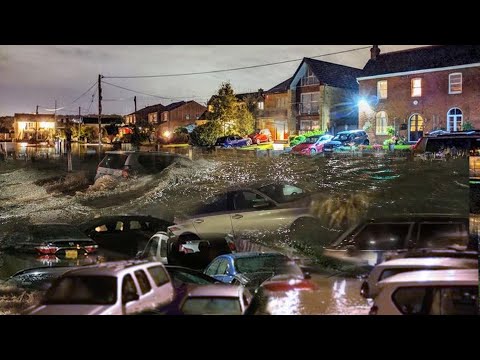 Catastrophic floods in UAE ! extreme weather bring massive floods and landslides in Fujairah