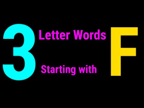 f words || 3 letter f words || f words with 3 letters || f 3 letter words ||