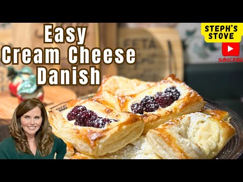 EASY Cream Cheese Danish: Perfect for Breakfast, Brunch, or Dessert - Steph’s Stove