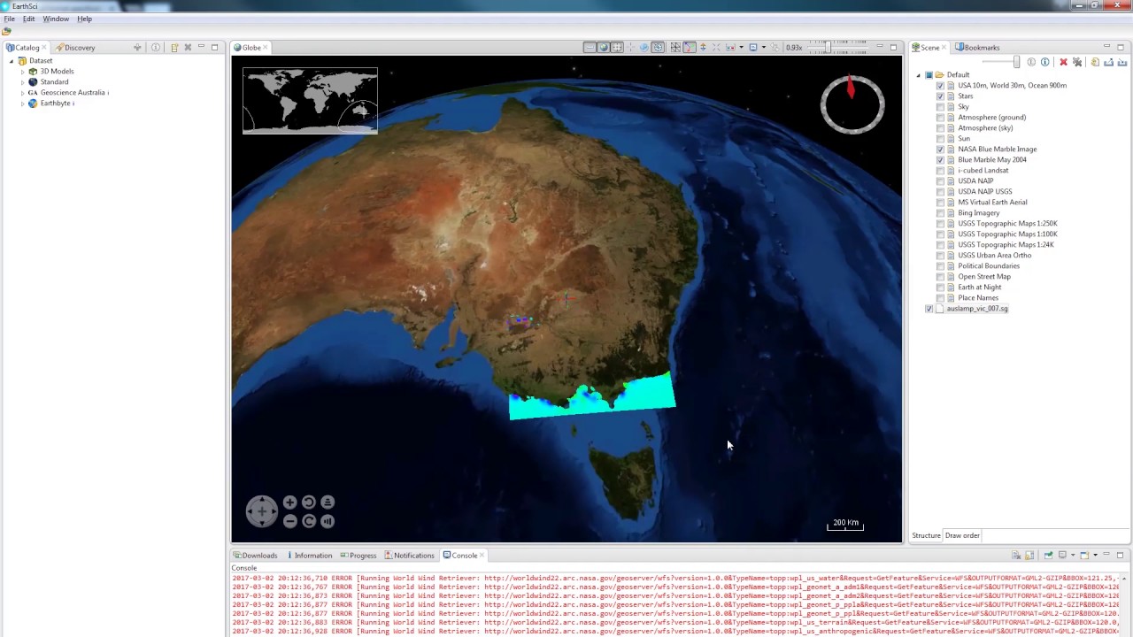 EarthSci - How to Load 3D Data