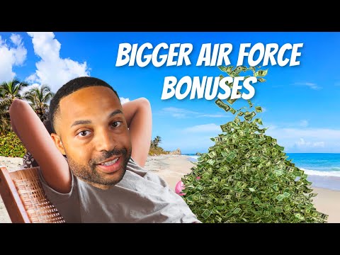Big Enlistment Bonuses For The Air Force
